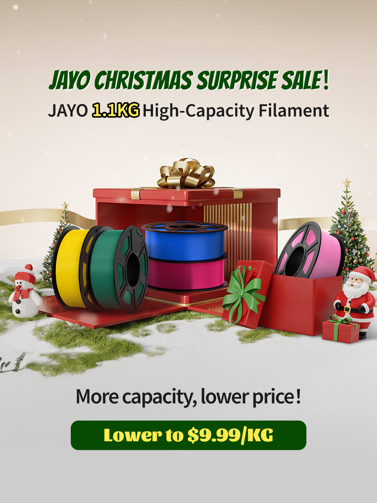 Jayo Official Store High-quality 3D Printer Filaments and Resins – jayo3d