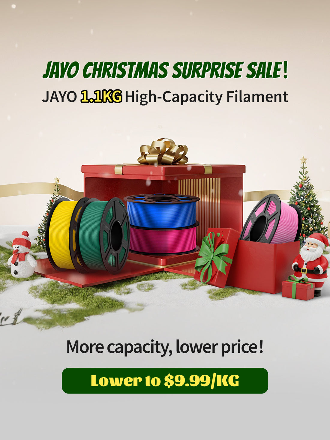 Jayo Official Store High-quality 3D Printer Filaments and Resins – jayo3d