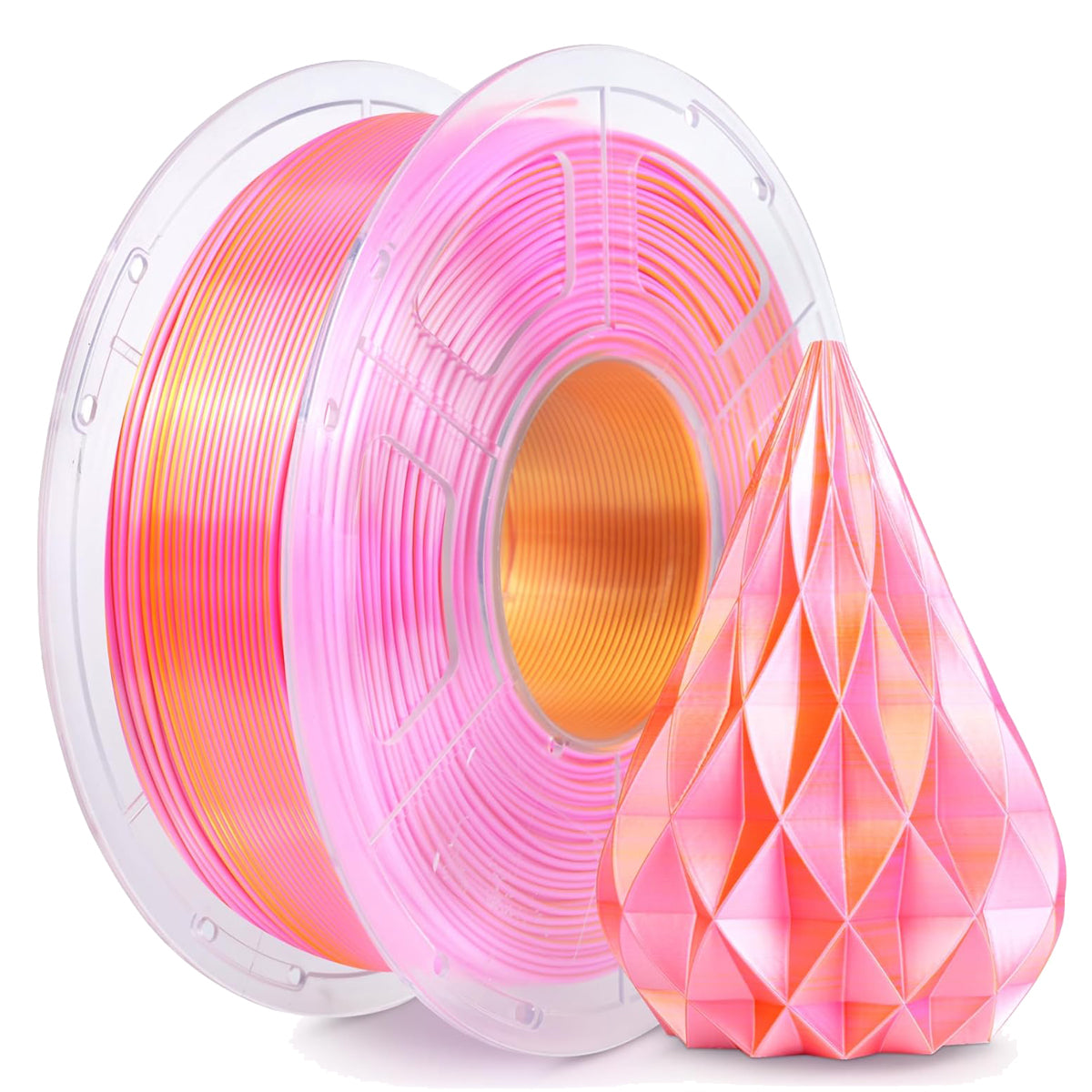 [MOQ:5 rolls] JAYO Multi-Color SILK (Dual-Color, Tri-Color) Filament 1 ...