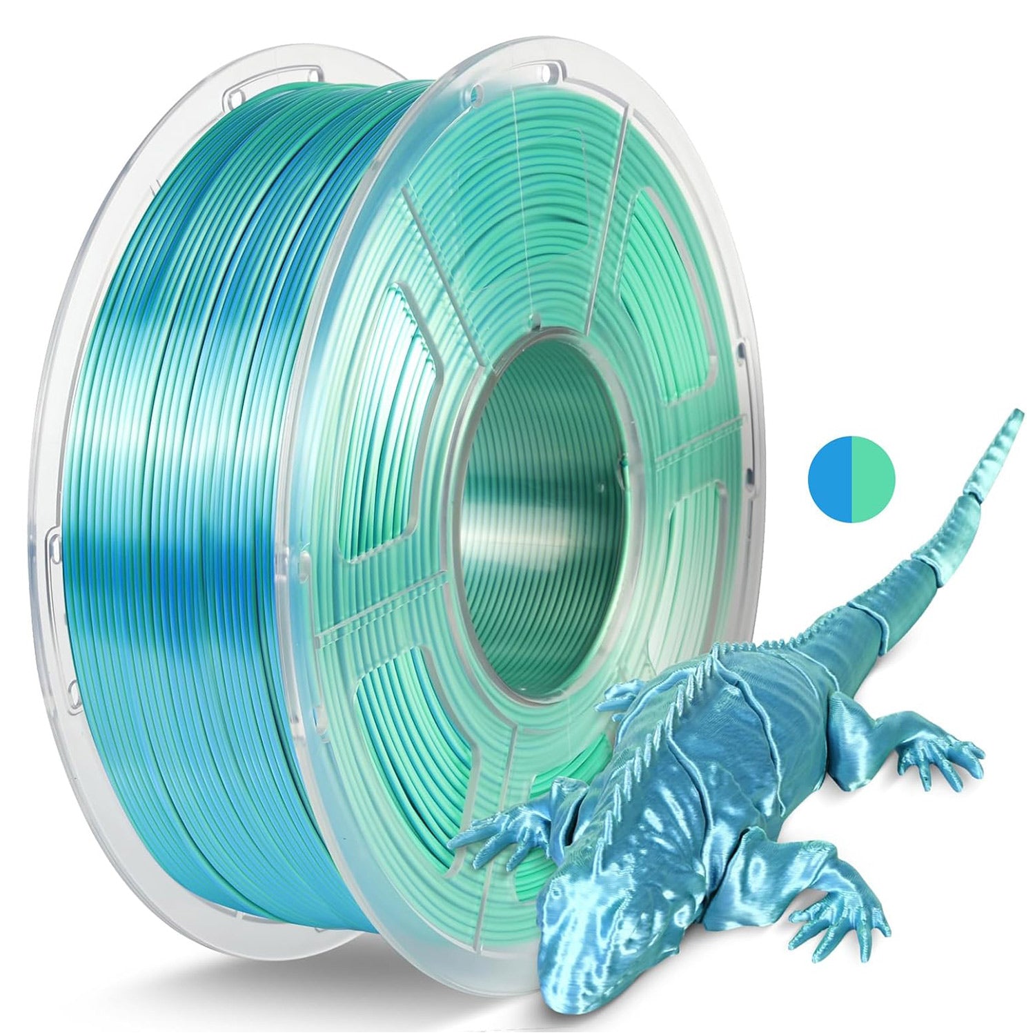 【MOQ:4 rolls】JAYO Multi-Color SILK (Dual-Color, Tri-Color) Filament 1. – jayo3d