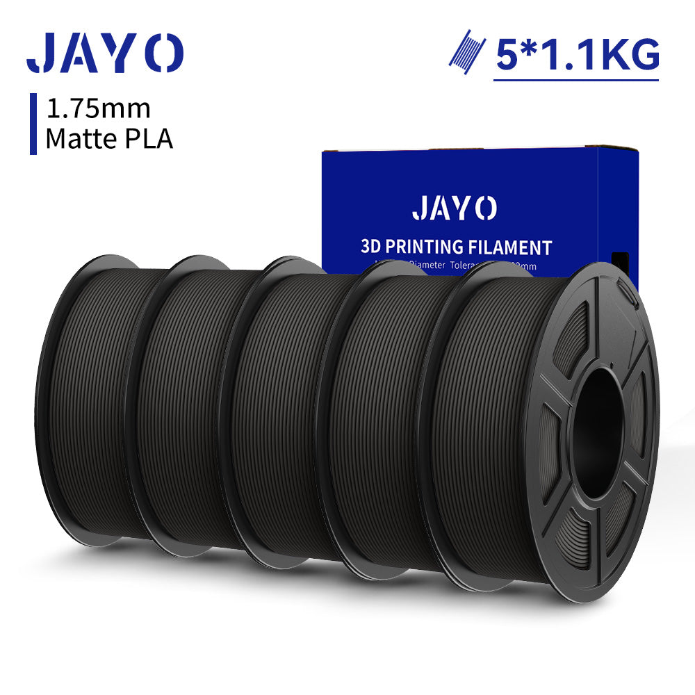 [Special Offer] JAYO 1.1KG 5/10 Rolls Collection ：PLA, PLA Matte, 3D P ...