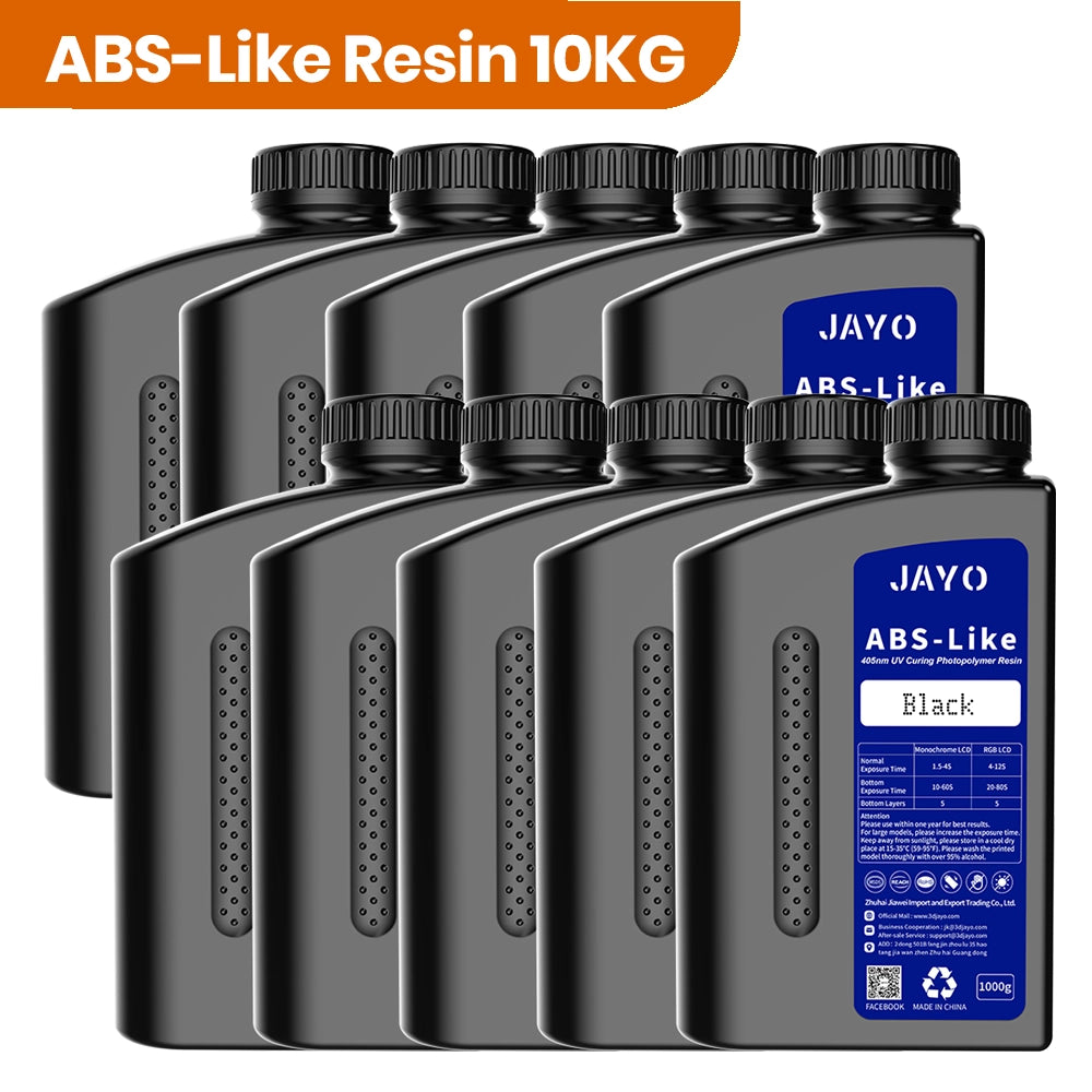 JAYO 10KG Standard Resin, ABS-Like Resin, Water Washable Resin 3D Prin ...